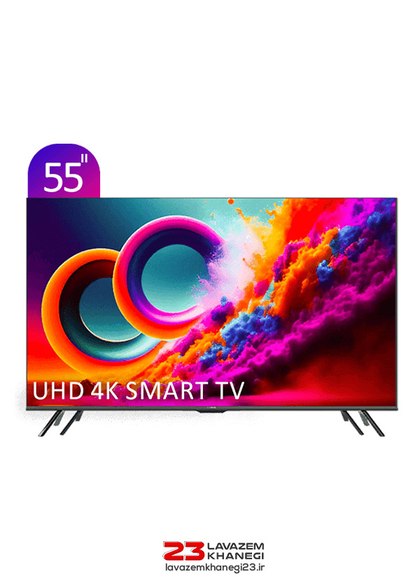 تلویزیون 55 اینچ UHD 4K هوشمند ایکس‌ویژن سری 7 مدل XYU765